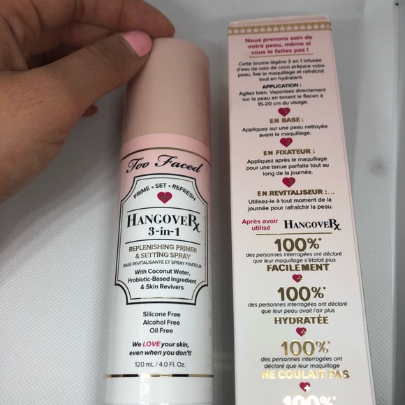 Too Faced | Makeup | Too Faced 3 In Primer And Setting Spray | Poshmark